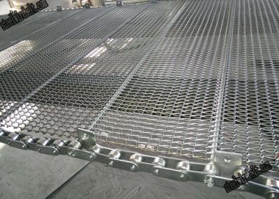 中国 衛生学の300~2000mmの幅SUS304の織り方のコンベヤー ベルト 販売のため