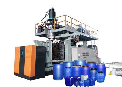 China Material Saving Hdpe Drum Making Machine , 38 Ton Water Tank Blow Molding Machine for sale