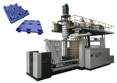 China Nine Feet Double Station Blow Moulding Machine For Plastic Pallets 1 Year Warranty for sale