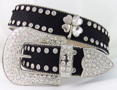 China western bling belts with sunflower accessories factory direct price for sale