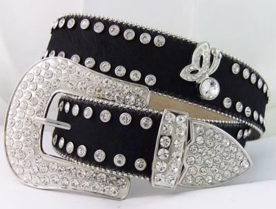 China guangzhou factory price fashion bling wedding belts with crystal for sale