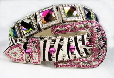 China factory price AB glass belts with crystal stone for sale