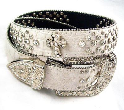 China crystal cross waistband in rhinestone factory price for sale