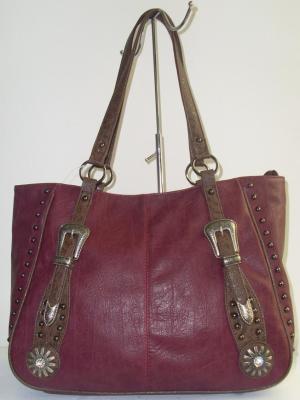 China anti-nickel metal buckle bag western classic style factory price for sale