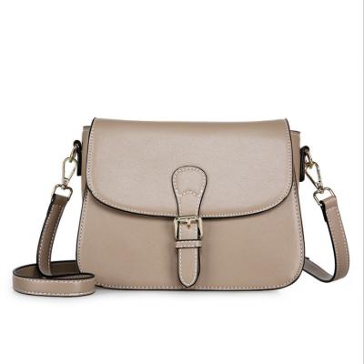 China Genuine Cow Leather Handbags Women Daily Bags Cowhide Cross-body Bag for sale