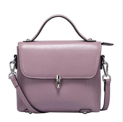 China Cross-body Bags Fashion Cowhide Handbag Genuine First Layer Leather  Tote Bags for sale