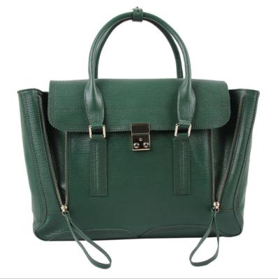 China Brand Designer Motorcycle Bags Genuine Cow Leather Smile Tote Bags for sale