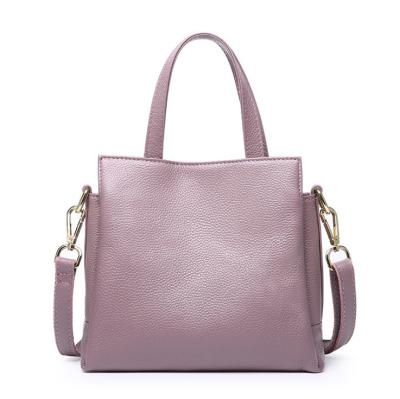China First Layer Leather Tote Bags New Arrival Simple Shoulder Bag for Women for sale