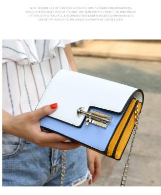 China PU Cross-body Bags Women's Handbags New Arrival Shoulder Bags with Lock for sale