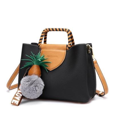 China Modern Intelligent Handbags  Faux Leather Tote Bags Daily PU Bags with Pendant for sale