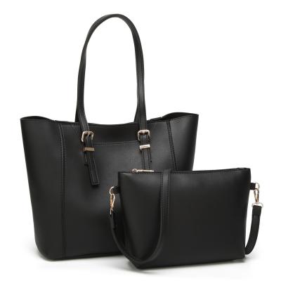 China Combined Bags Artificial Leather Handbags for Female Fashion PU Shoulder Bag for sale
