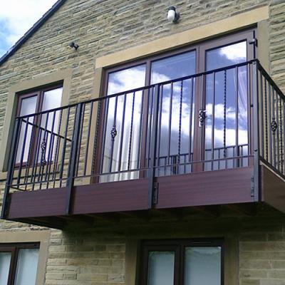 China Wrought Iron Balcony Guardrail for sale