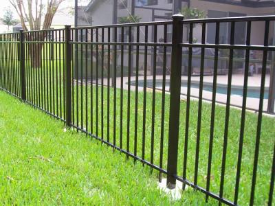 China Aluminum Flat top Fence for sale
