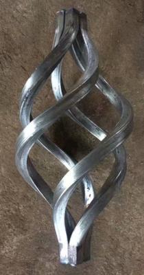 China Wrought Iron ornaments for balusters and gates decoration for sale