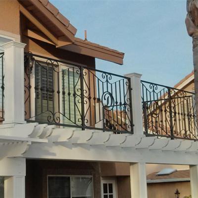 China Wrought Iron Balusters or Handrails for home balcony and garden yard  indoor or outdoor usage for sale