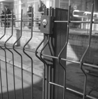 China Electric galvanized welded wire mesh fence / PVC coated wire fence panels/ powder coated wire fence panel for sale