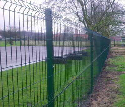 China 3D bending Galvanized welded wire mesh fence / PVC coated wire fence panels/ powder coated wire fence panel for sale