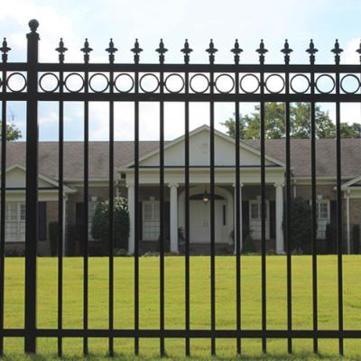 China Wrought iron fence/ Ornamental fence/ iron steel fence for home and garden decoration Europe style for sale
