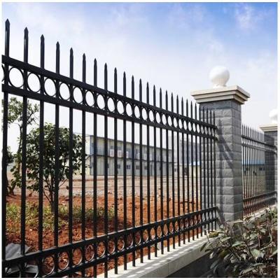 China Wrought iron fence/ Ornamental fence/ iron steel fence for home and garden decoration Europe style for sale