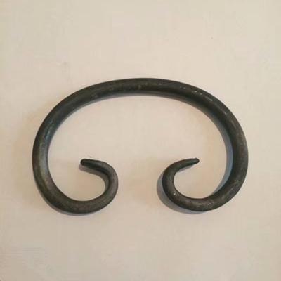 China Wrought Iron Elements/ Ornaments/parts  for balusters and gates decorative -- Cast iron scroll C or S for sale