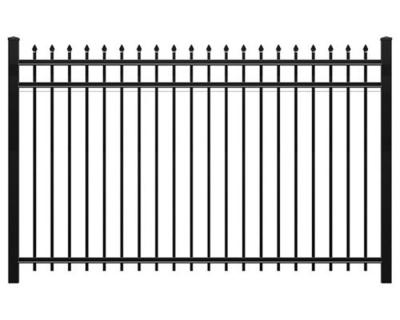 China Aluminum picket fence/ railing /security railing for home and garden courtyard for sale