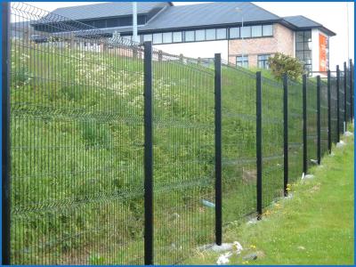 China Popular Europe style of Wire mesh fence panel pvc coated or powder coated for European Market for sale