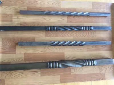 China Wrought Iron Elements/ Ornaments/parts  for balusters and gates decorative -- Cast iron scroll C or S for sale