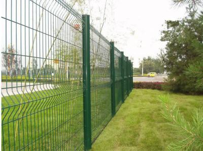 China Cheap Fence welded wire mesh fence / PVC coated wire fence panels/ powder coated wire fence panel in Europe standard for sale