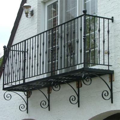 China Wrought Iron Balusters/Handrails for home balcony and garden yard  indoor or outdoor usage for sale