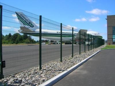 China Fence welded wire mesh fence / PVC coated wire fence panels/ powder coated wire fence panel in Europe standard for sale
