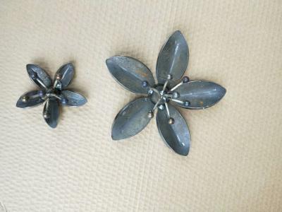 China Wrought Iron Elements/ Ornaments/parts  for balusters and gates decorative -- Cast iron scroll C or S for sale