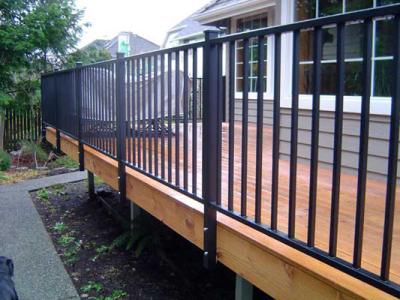 China Aluminum fence/ aluminum railing/ security railing for home and garden courtyard outdoor usage for sale