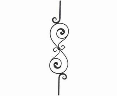 China Handrail Fitting / wrought iron poles/ handrail poles for sale