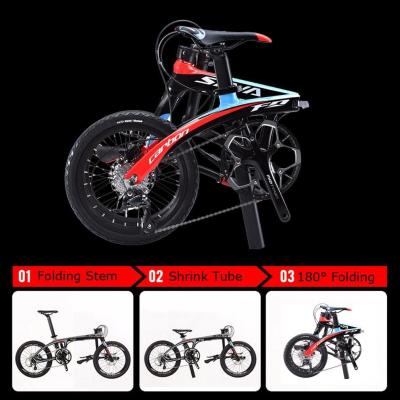 Cina Struttura della fibra del carbonio di velocità TORAY T800 della bici 9 di piegatura del carbonio di Sava Z2 in vendita