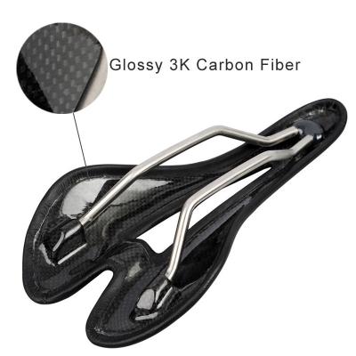 Cina la bici della fibra del carbonio della luce 181g sella 27.5x13x6.5cm respirabili in vendita