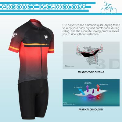 Cina Jersey di riciclaggio della breve manica degli uomini del poliestere per la bici/mountain bike della strada in vendita