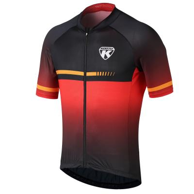 Cina Jersey di riciclaggio della breve manica degli uomini del poliestere per la bici/mountain bike della strada in vendita
