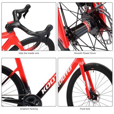 Cina KOOTU SAVA Full Carbon Road Bike completamente ha integrato il cavo interno in vendita