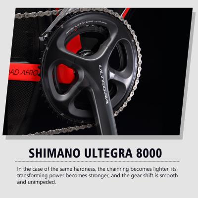 Cina Bici della strada di R8000 22S 50cm, 22 capacità di carico di Savadeck Phantom3 0 di velocità 160kg in vendita