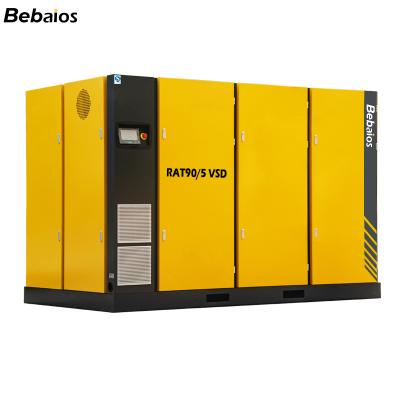 China EPM Two Stage Rotary Screw Type Compressor With 22.0 M3/Min Air Delivery Energy Saving for sale