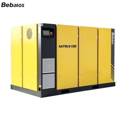 China 18.5 m3/min Two Stage Rotary Air Compressor 0.8MPa With Precision Pressure Control for sale