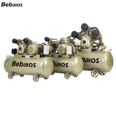 China 7.5KW 8 Bar Belt Driven Piston Air Compressor With 250L Gas Storage Tank for sale