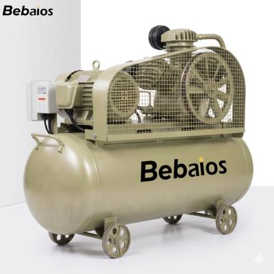 China Energy Saving Piston Air Compressor 5.5KW / 7.5HP Motor 12 bar Exhaust Pressure for sale