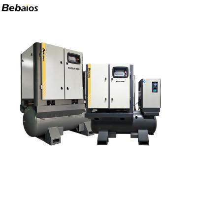 China 7.5kw Integrated Screw Air Compressor 4 In 1 Built In Freeze Dryer for sale