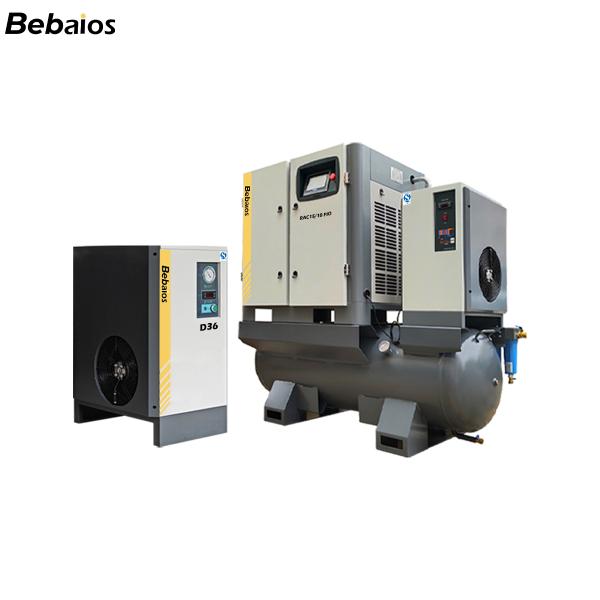 Quality 15kW Screw Compressor 10 Bar Four In One Integration Y-Δ Starting Mechanism for sale