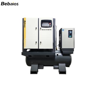 China 15 Bar Four In One Oil Injected PM VSD Screw Compressor For Laser Cutting for sale