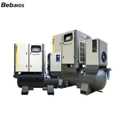 China 4 In 1 High Pressure Integrated Screw Compressor 12.5 Bar For Industrial Power Stations for sale