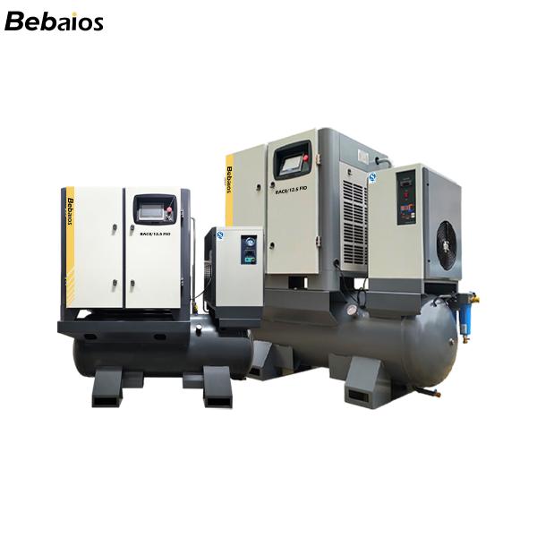 Quality 4 In 1 High Pressure Integrated Screw Compressor 12.5 Bar For Industrial Power Stations for sale