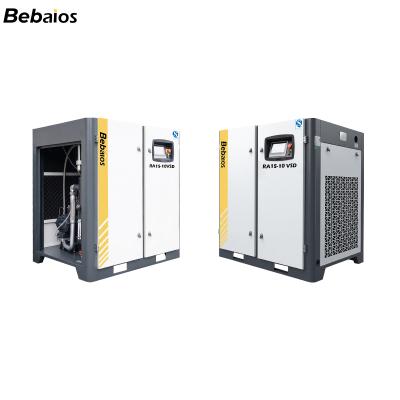 China Smart Oil Injected PM VSD Screw Compressor With Energy Saving Intelligent Split Type for sale