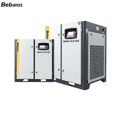 China Split Type Permanent Magnet VSD Rotary Screw Air Compressor With 380V Motor Power for sale